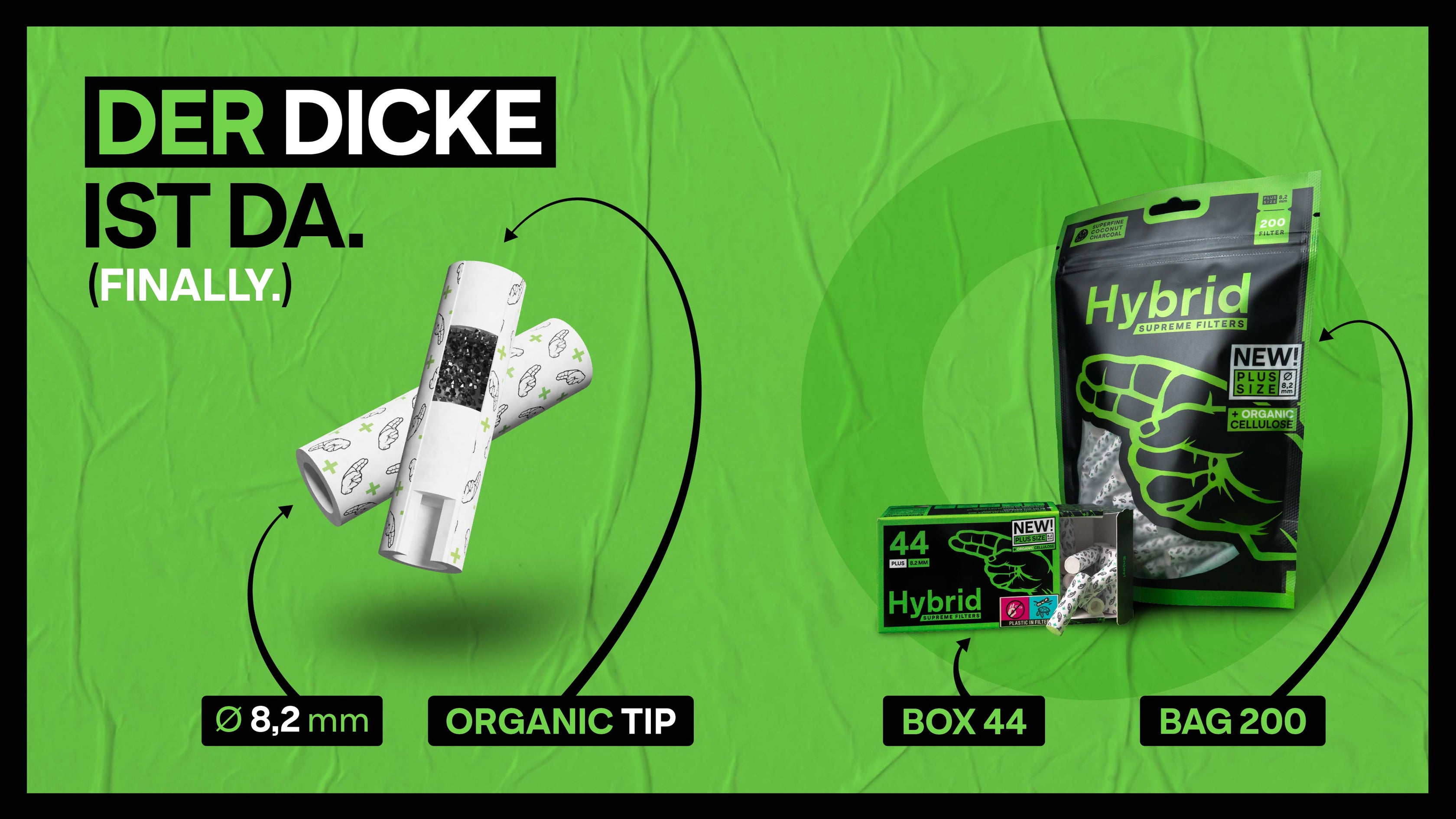 Hybrid Supreme Filter - The new generation of activated charcoal filters. – Hybrid Filter